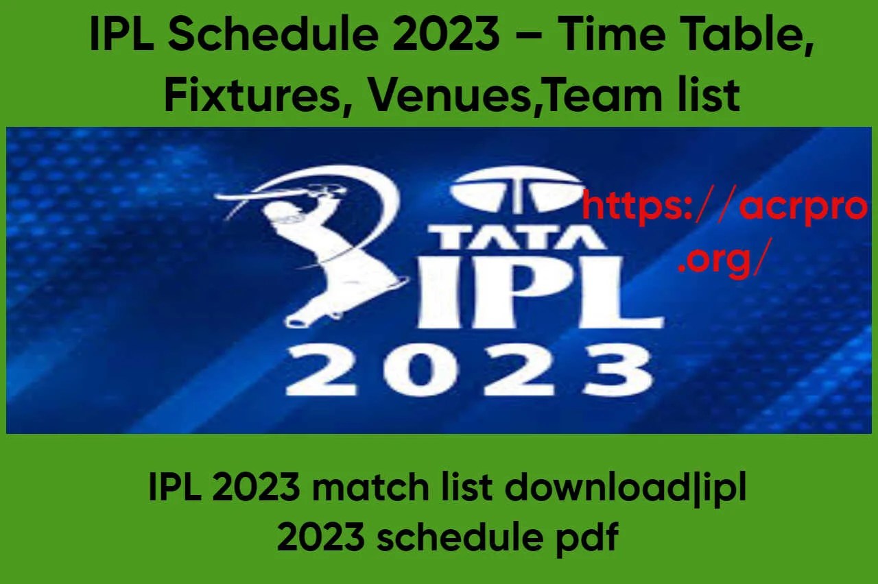 Ipl List 2023 Match List Himachal Tour Package ipl-list-2023-match-list-himachal-tour-package