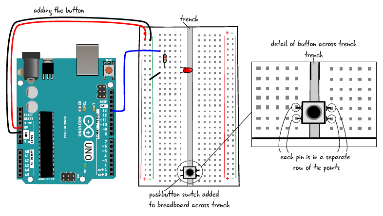Arduino Switch Circuit Diagram - Circuit Diagram