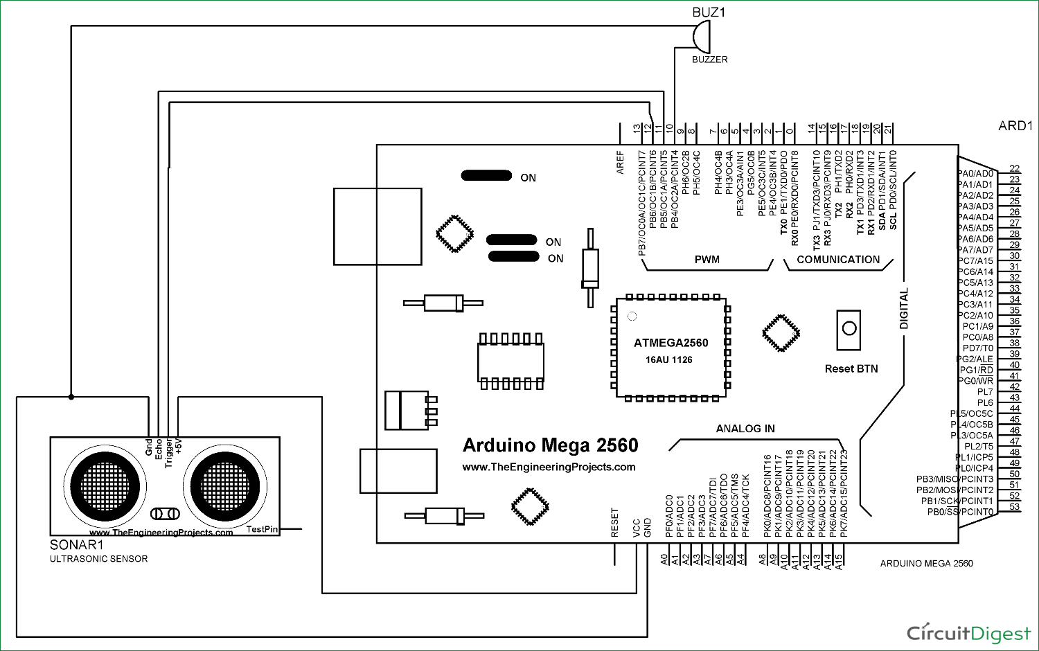 Circuit Diagram Of Car Alarm System Using Arduino - Wiring Digital and ...