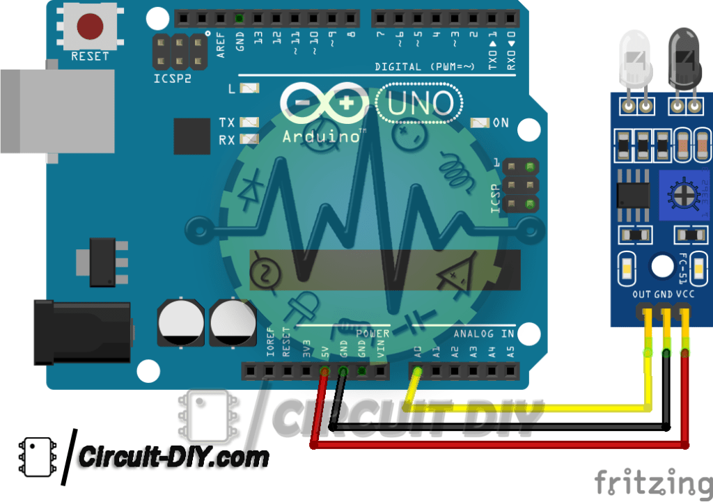 Ir Sensor Circuit Diagram With Arduino Code Circuit Diagram 7051