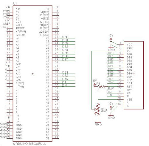 Lcd Arduino Circuit Diagram Circuit Diagram