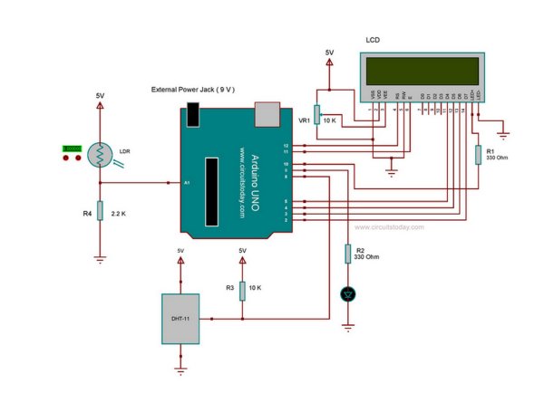 Photoresistor Sensor Circuit Diagram - Circuit Diagram