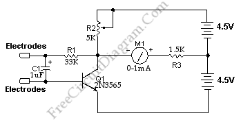 Circuit Diagram Of Simple Lie Detector - Circuit Diagram