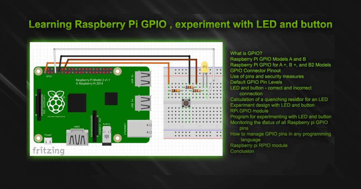 Raspberry Pi Gpio Led Circuit Circuit Diagram