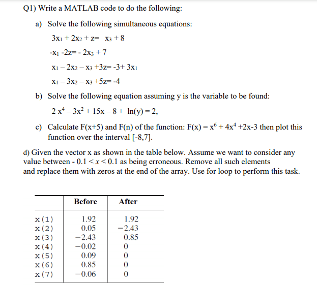 How To Solve Simultaneous Equations Matlab - Tessshebaylo How To Solve Simultaneous Equations Matlab - Tessshebaylo