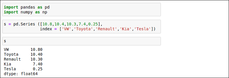 Atom Pandas Dataframe