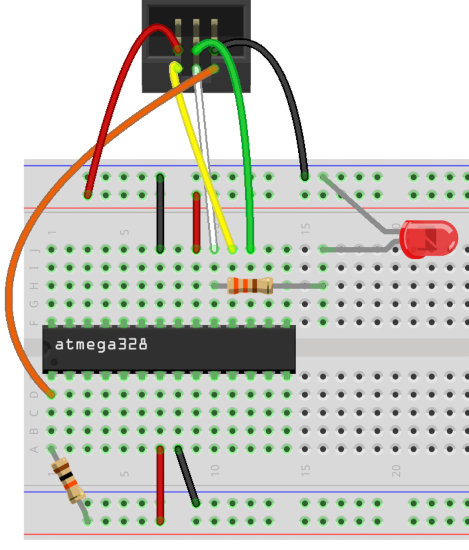 Homemade Arduino Circuit Diagram