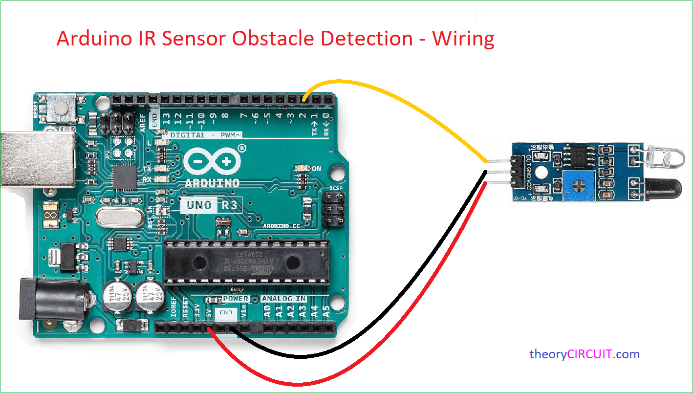 Ir Sensor Circuit Diagram With Arduino Code