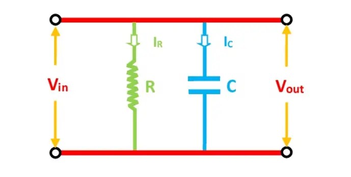 Parallel Rc Circuit Phase Angle Calculator - Circuit Diagram