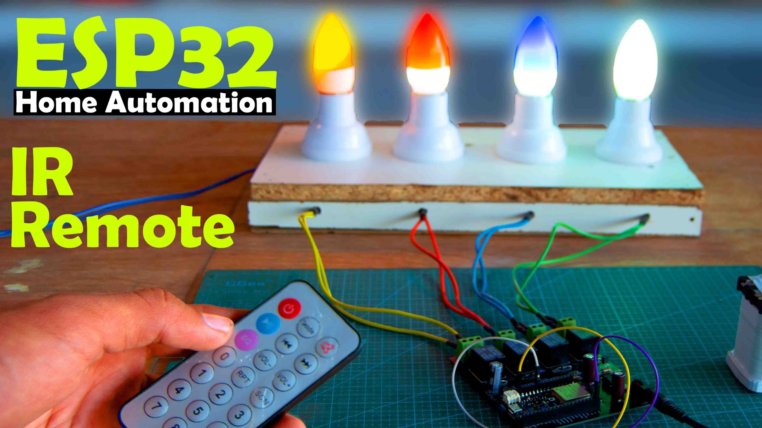Tv Remote Controlled Home Automation Pic Circuit Diagram - Circuit Diagram