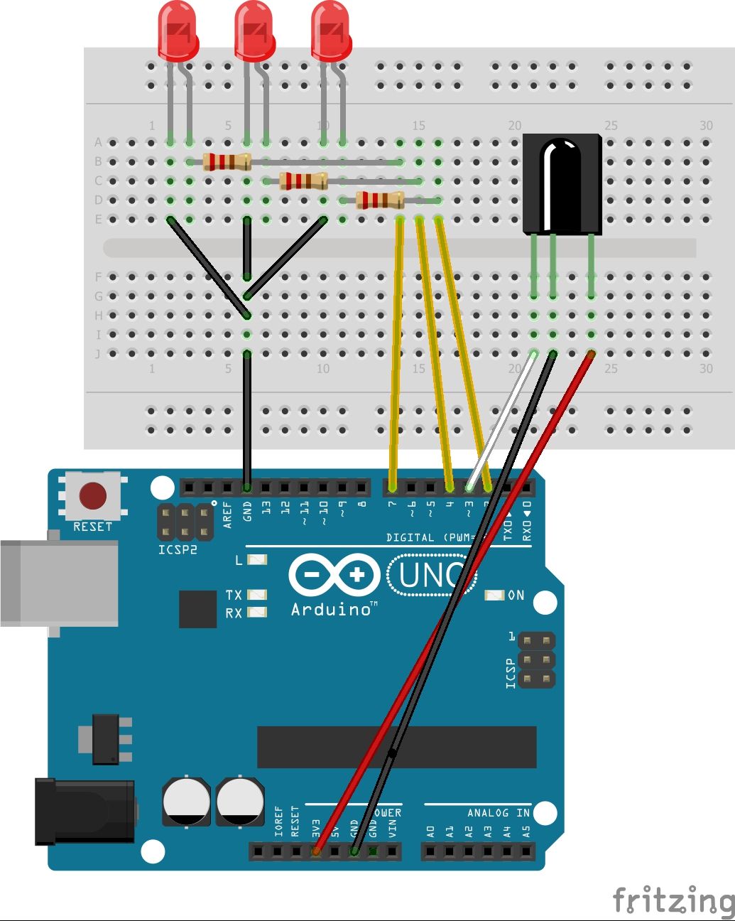 Arduino Circuit Ideas With Leds - Wiring Diagram