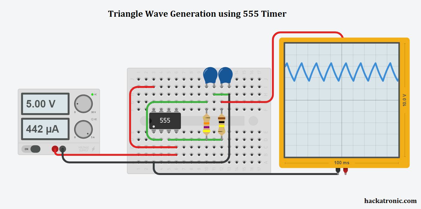 Square Wave Generator Circuit Diagram