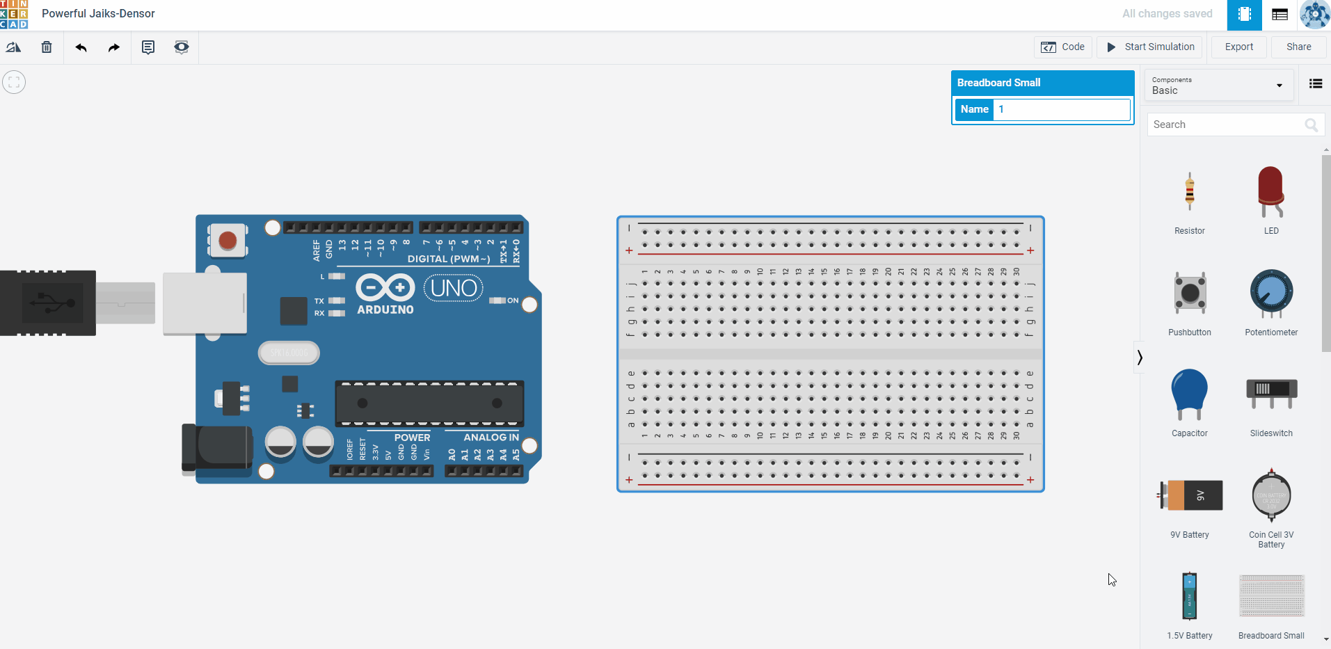 Tinkercad Circuit Ideas