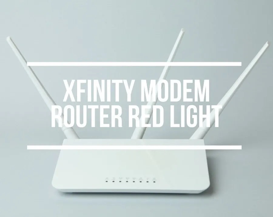 What Does The Red Light Mean On My Xfinity Modem | Americanwarmoms.org
