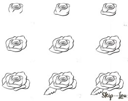Amazing Pictures To Draw Step By Step How To Draw Flowers And Turn These Drawings Into Really 