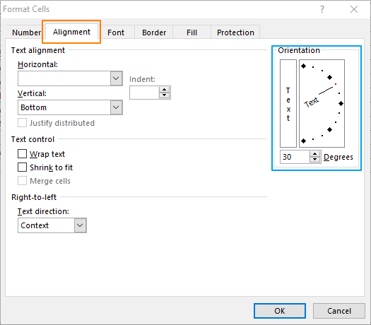 how to change rotation of text in excel - Wiring Work